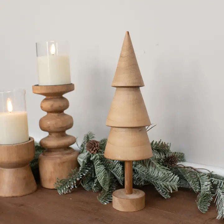 14" Wooden Tabletop Tree – Tulip Bloom Boutique